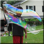 Technique: Blowing Bubbles With The Magic Bubble Wand